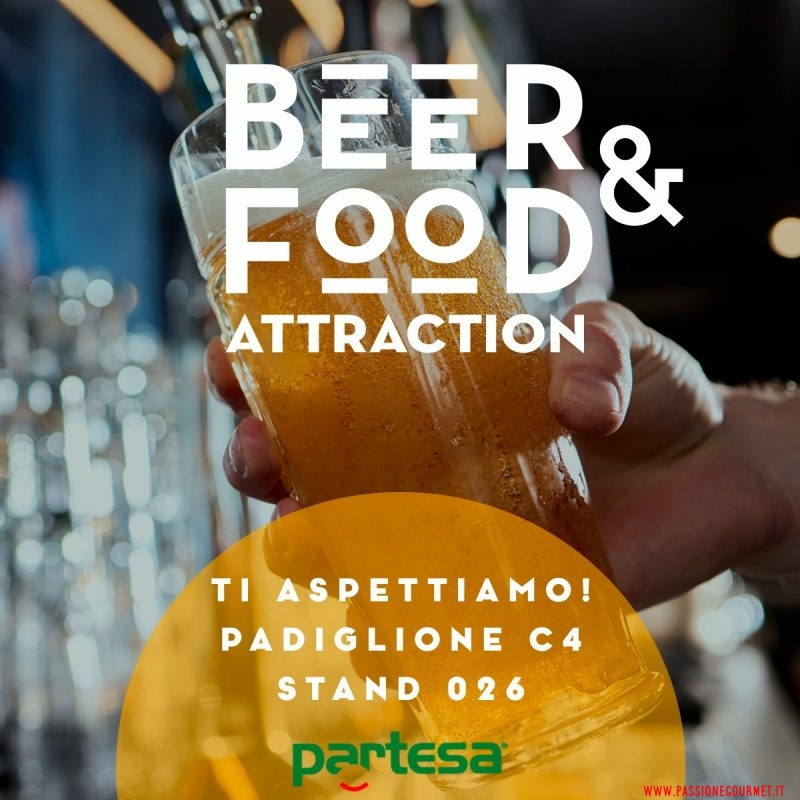 Partesa for Beer&Food Attraction - Passione Gourmet